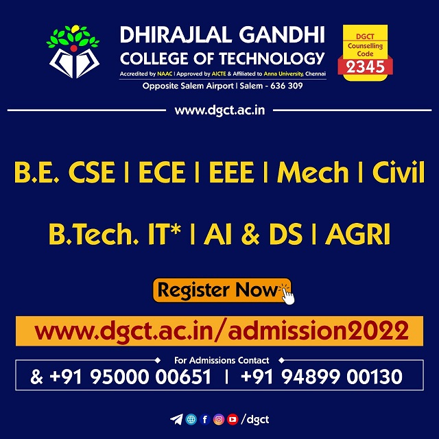 Dhirajlal Gandhi College of Technology - Best Engineering College